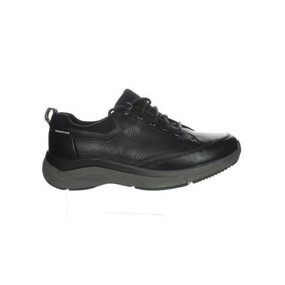Clarks | Shoes | Clarks Mens Wave 2 Vibe Black Walking Shoes Size 85 ...